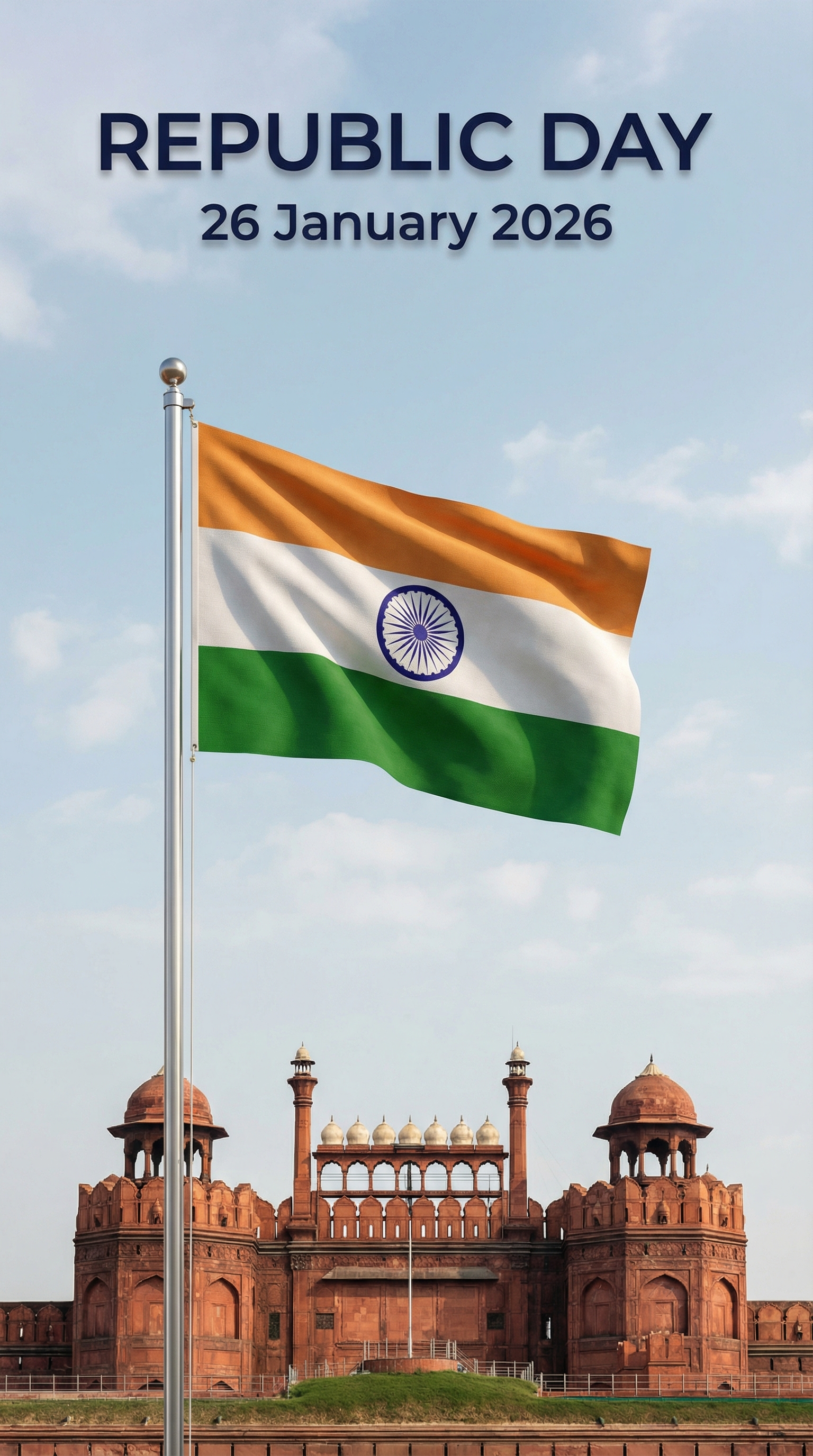 Modern Republic Day 2026 Poster Template - Instant AI Art Creation ...